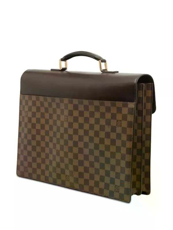 LOUIS VUITTON 1998 Damier Ebene Altona Gm Business Bag