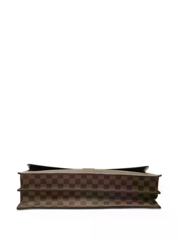 LOUIS VUITTON 1998 Damier Ebene Altona Gm Business Bag