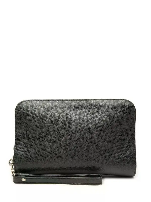 LOUIS VUITTON 2007 Taiga Leather Clutch Bag