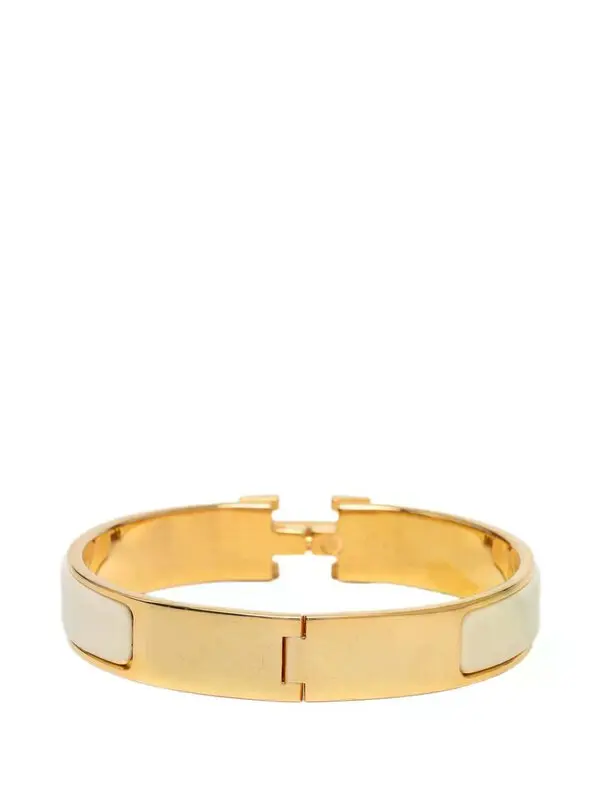 Hermès Enamel Clic H Bracelet Pm
