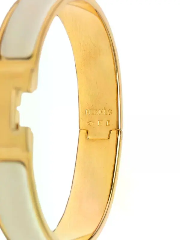 Hermès Enamel Clic H Bracelet Pm