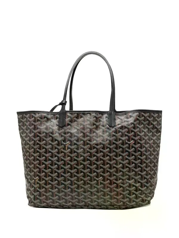 Goyard 2012 Goyardine Saint Louis Pm Tote Bag - Black