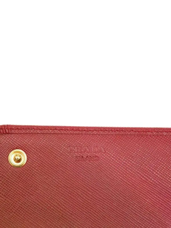 Prada 2010-2026 Saffiano Continental Wallet Long Wallets