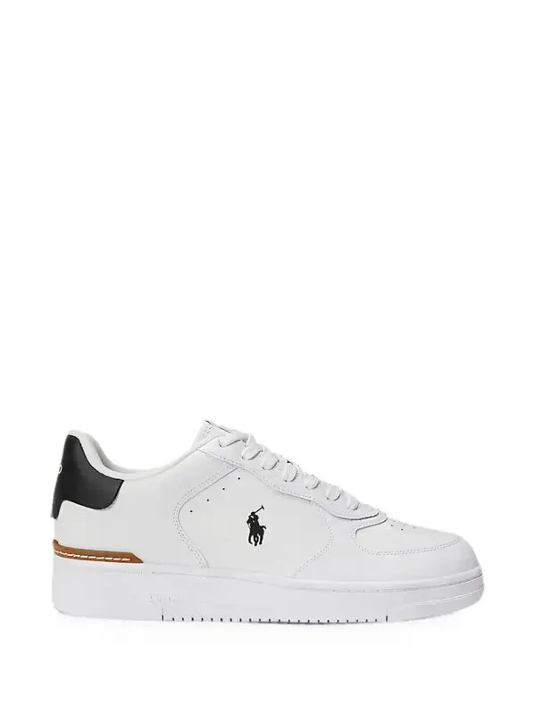 Polo Ralph Lauren Masters Leather Sneakers - White