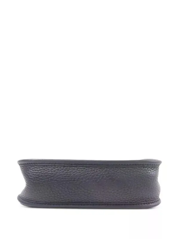 Hermès Tpm Evelyne Calfskin Shoulder Bag - Black