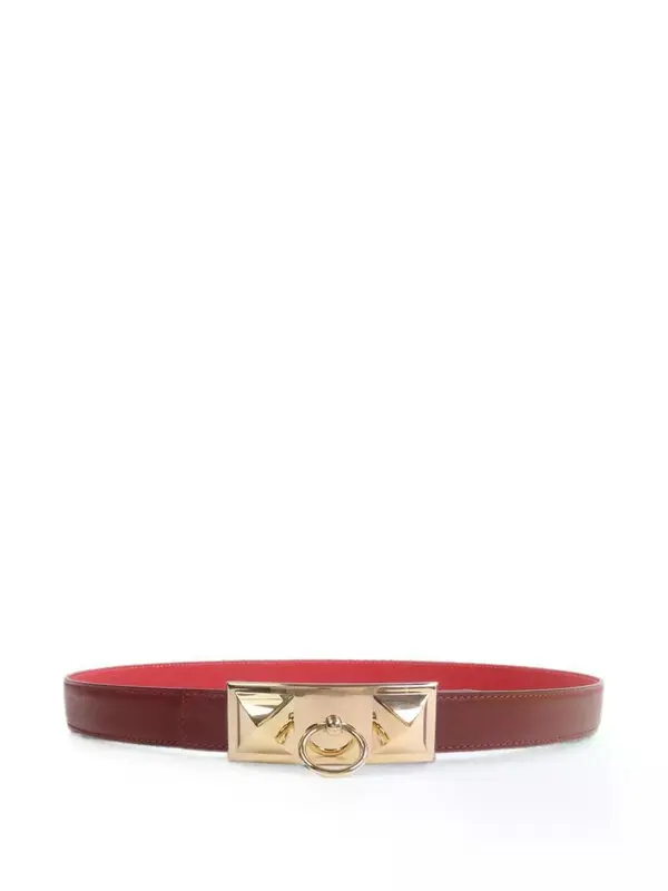 Hermès 2012 Rivale Reversible Belt - Red