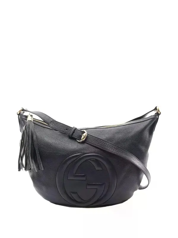 Gucci Medium Calfskin Soho Crossbody Bag - Blue