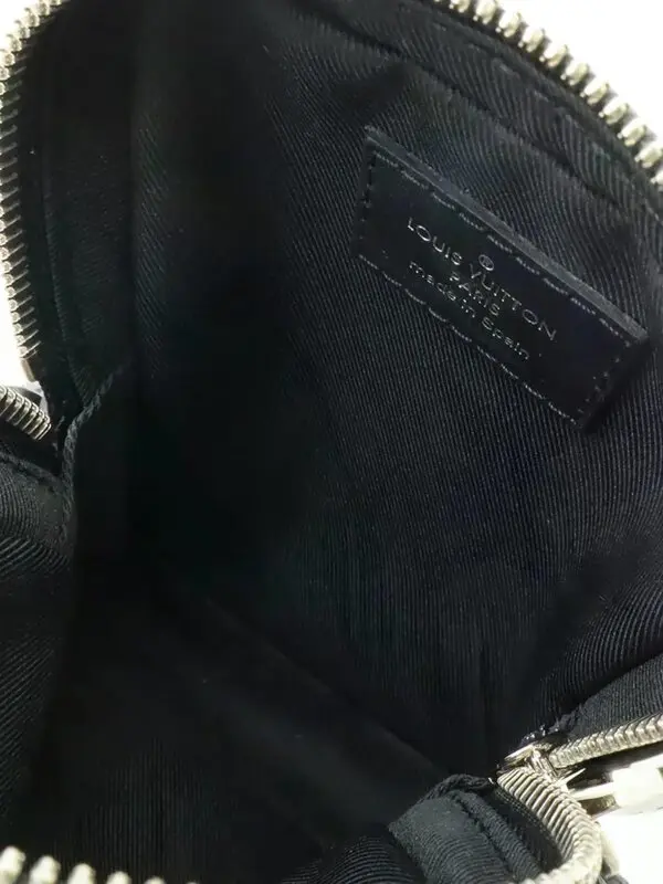 LOUIS VUITTON 2019 Epi Initials Danube Ppm Crossbody Bag - Black