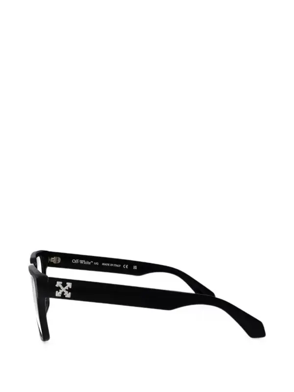 Off-White Arrows-motif Glasses - Black