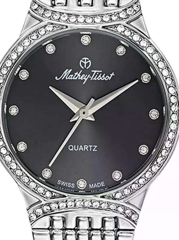MATHEY TISSOT Crystal-embellished 28mm Watch