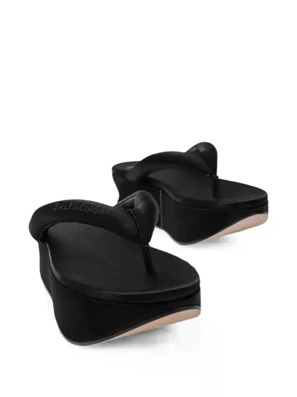 Balenciaga Gaeta Padded Wedge Sandals