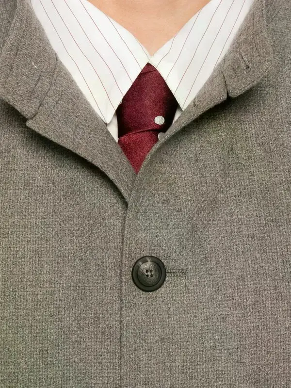 Tagliatore High-neck Patch-pocket Jacket