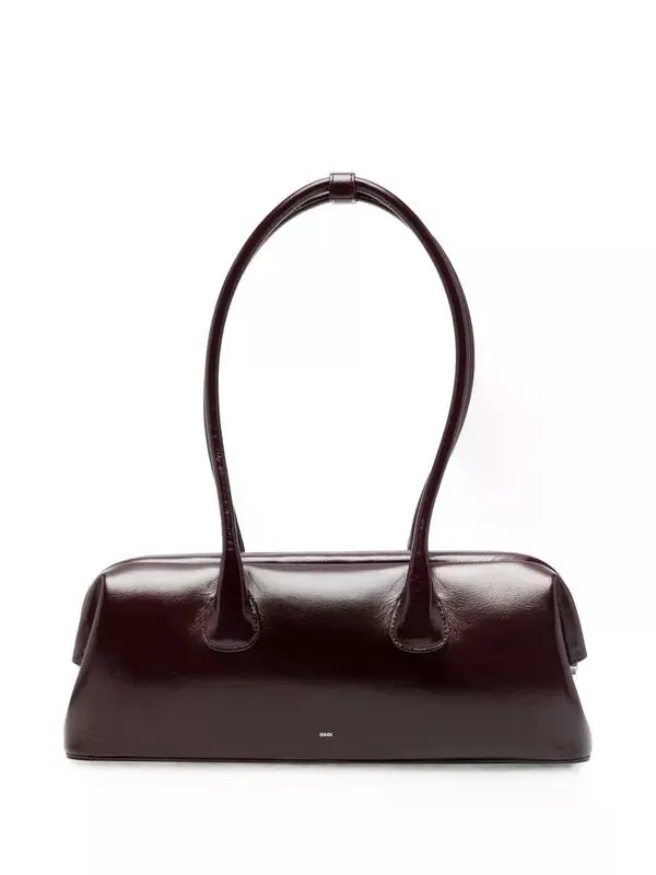 OSOI Boat Wide Leather Shoulder Bag - Red