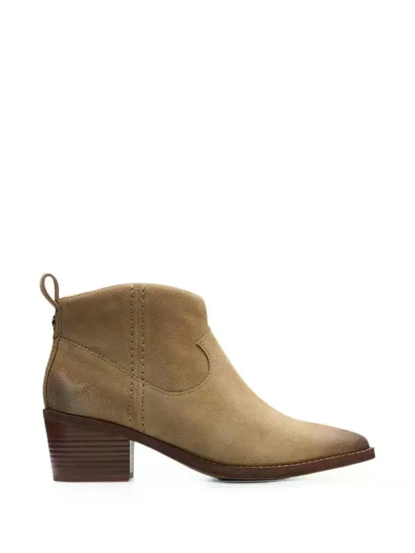 Clarks Morzine Sky Ankle Boots - Neutrals