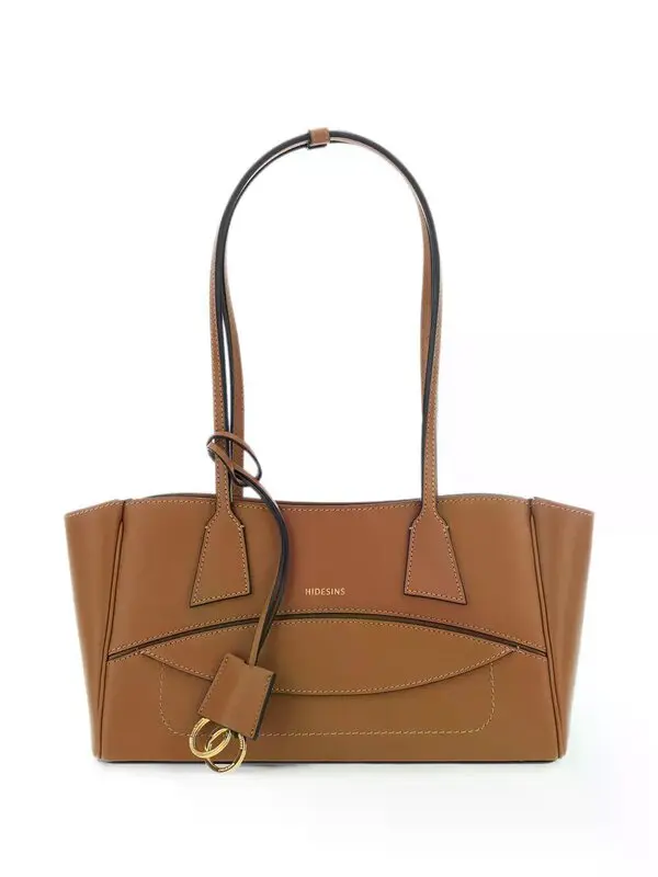 HIDESINS Logo-print Shoulder Bag - Brown