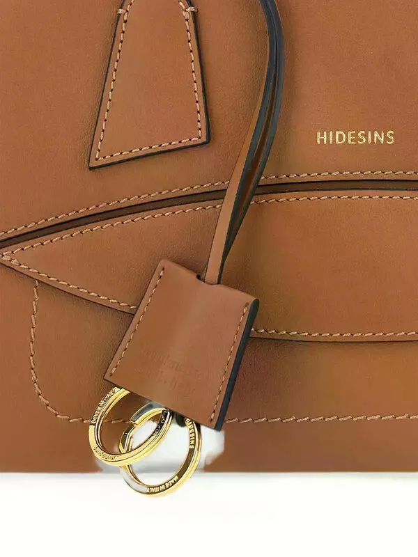 HIDESINS Logo-print Shoulder Bag - Brown