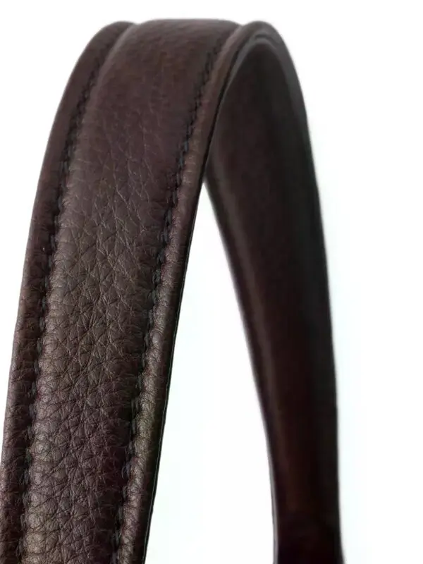 Prada Leather Mini Handbag - Brown