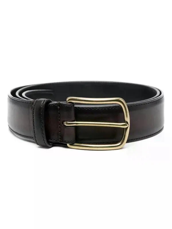 Officine Creative Strip 04 Leather Belt - Brown