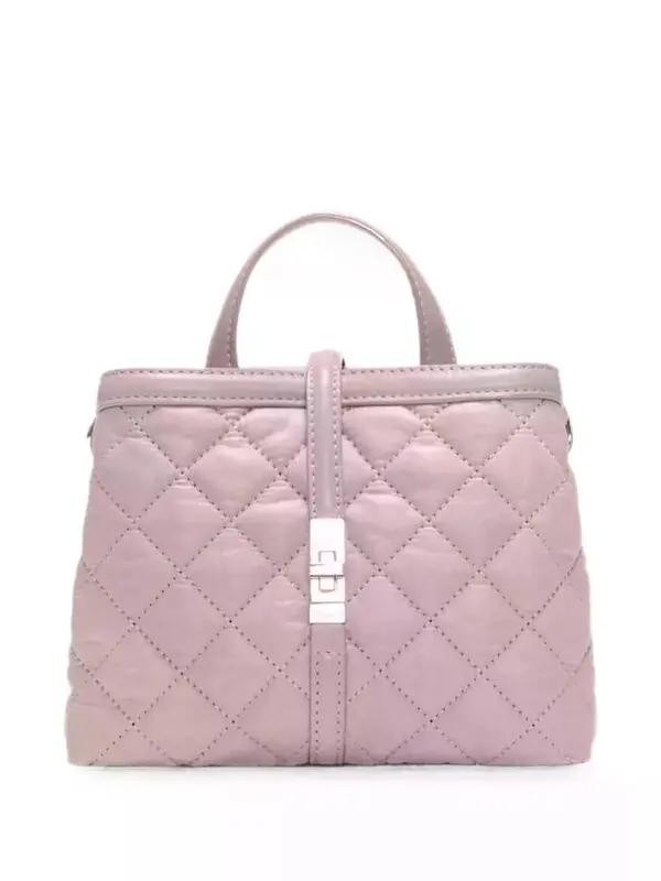 Mz Wallace Mini Astor Quilted Tote Bag - Pink
