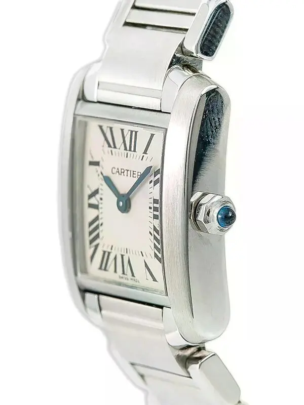 Cartier Tank Française Stainless Steel Watch