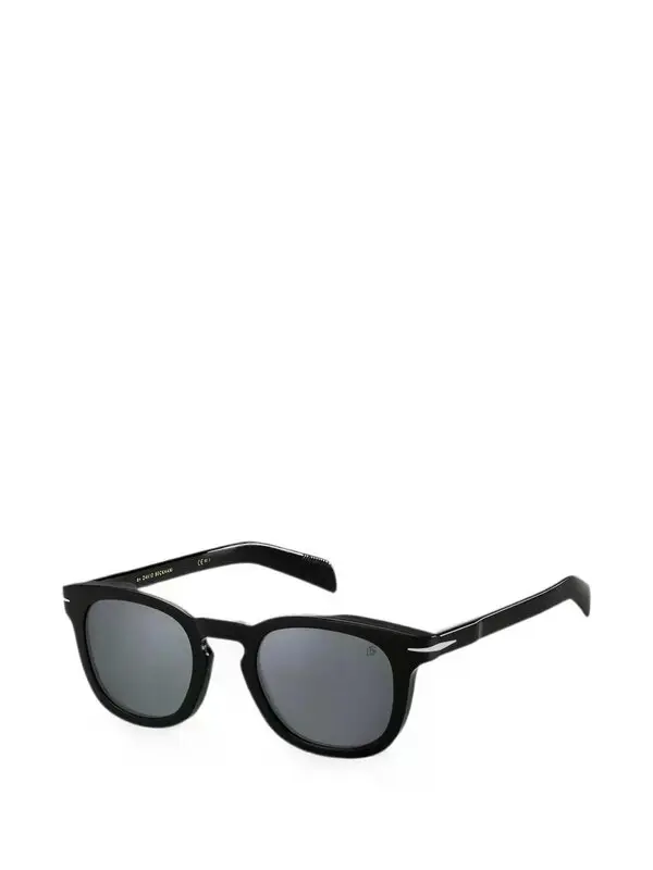 DB EYEWEAR BY DAVID BECKHAM Square-frame Sunglasses - Black