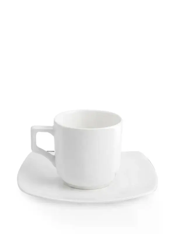 GINORI 1735 Vela Teacup And Saucer - White