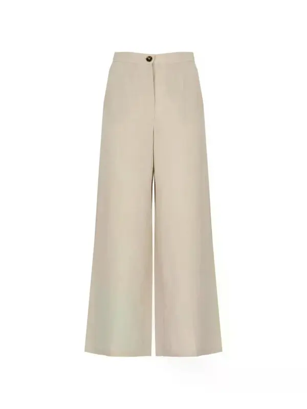 EMME Emmpera High-waisted Wide-leg Trousers
