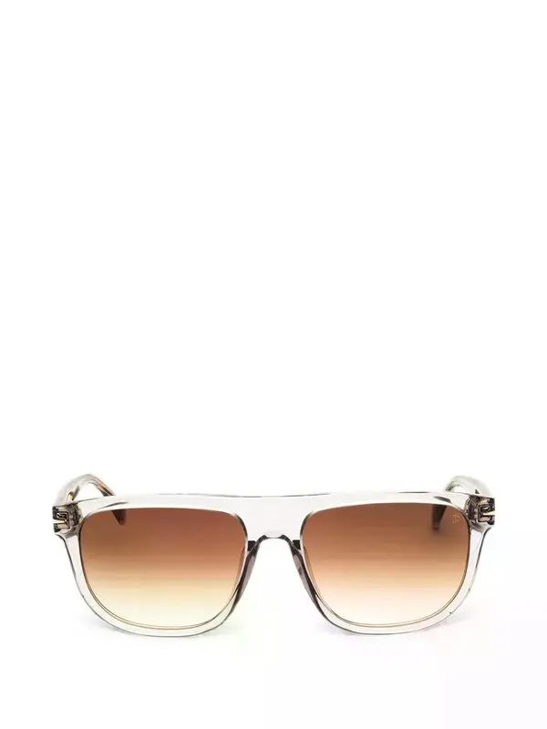 DB EYEWEAR BY DAVID BECKHAM Square-frame Sunglasses - White
