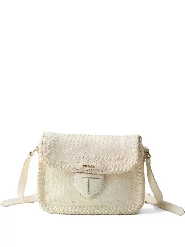 Prada Woven Leather Mini Bag