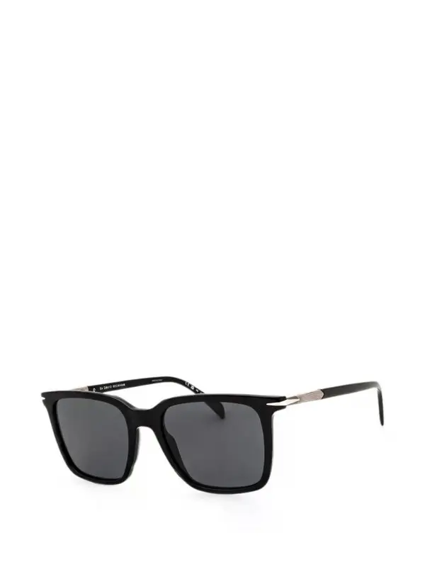 DB EYEWEAR BY DAVID BECKHAM Square Frame Sunglasses - Black