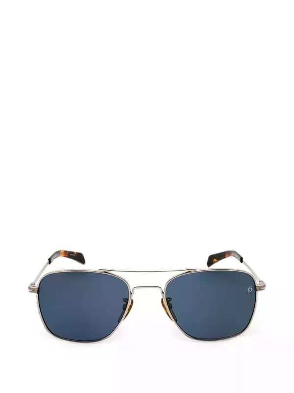 DB EYEWEAR BY DAVID BECKHAM Pilot-frame Sunglasses - Silver