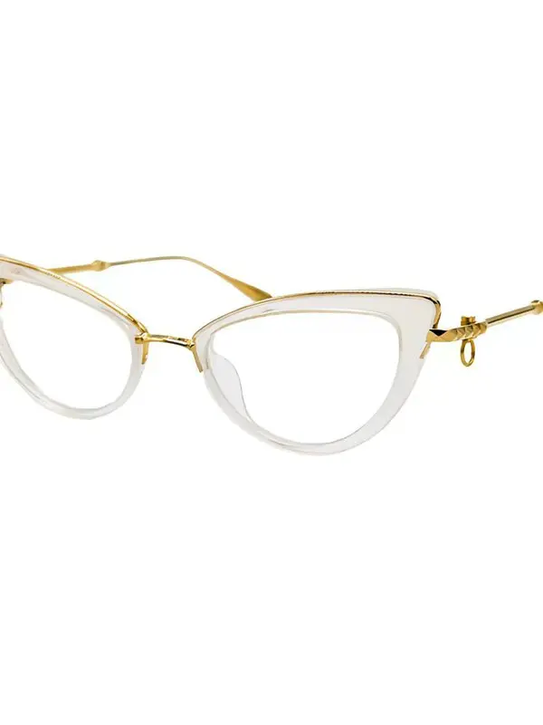 Valentino Garavani Cat Eye Frame Eyeglasses - Neutrals
