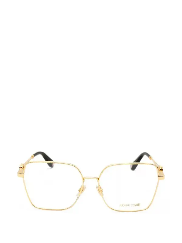 Roberto Cavalli Square-frame Glasses - Gold