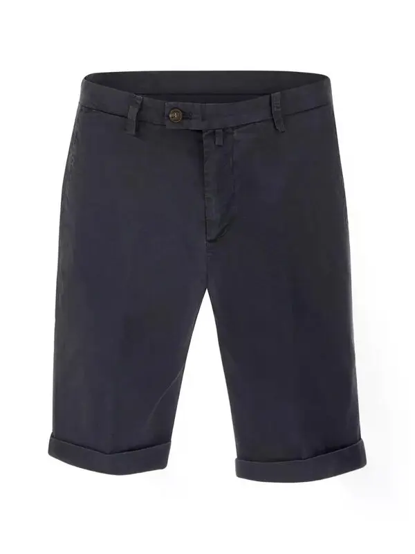 BRIGLIA 1949 Turn-up Cuff Shorts - Grey