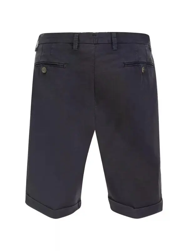 BRIGLIA 1949 Turn-up Cuff Shorts - Grey