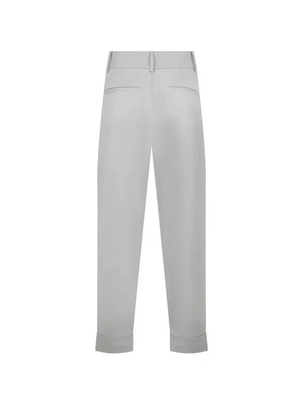 MOORER Sabrina Turn-up Trousers