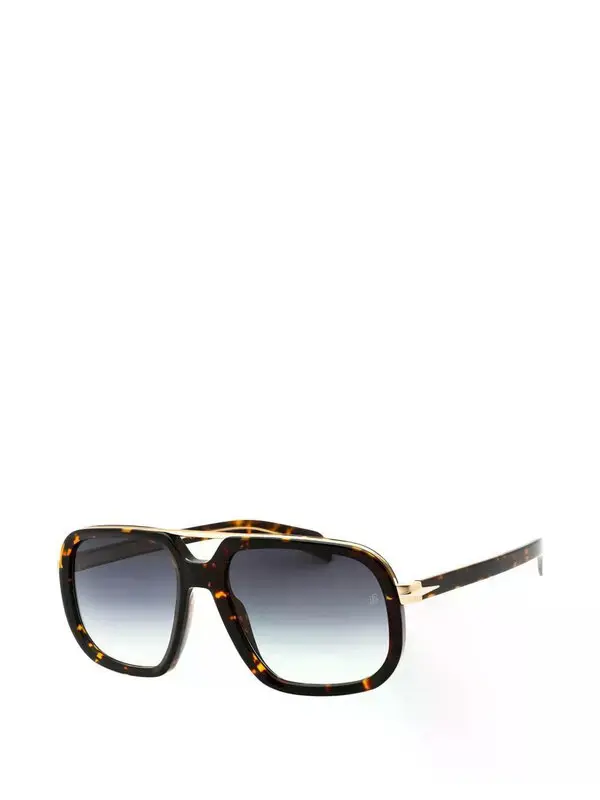 DB EYEWEAR BY DAVID BECKHAM Tortoiseshell-effect Sunglasses - Brown