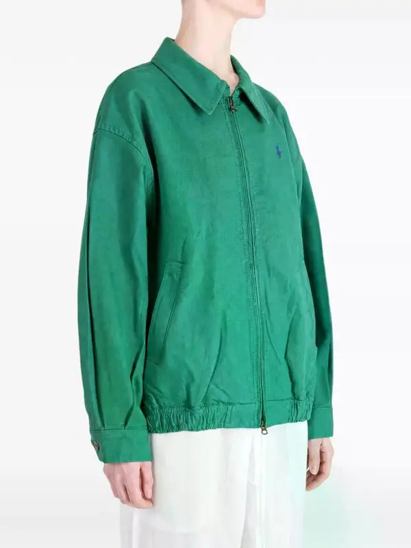 Polo Ralph Lauren Logo-embroidered Long-sleeve Jacket