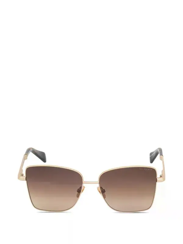 ALLSAINTS Stella Square-frame Sunglasses - Gold