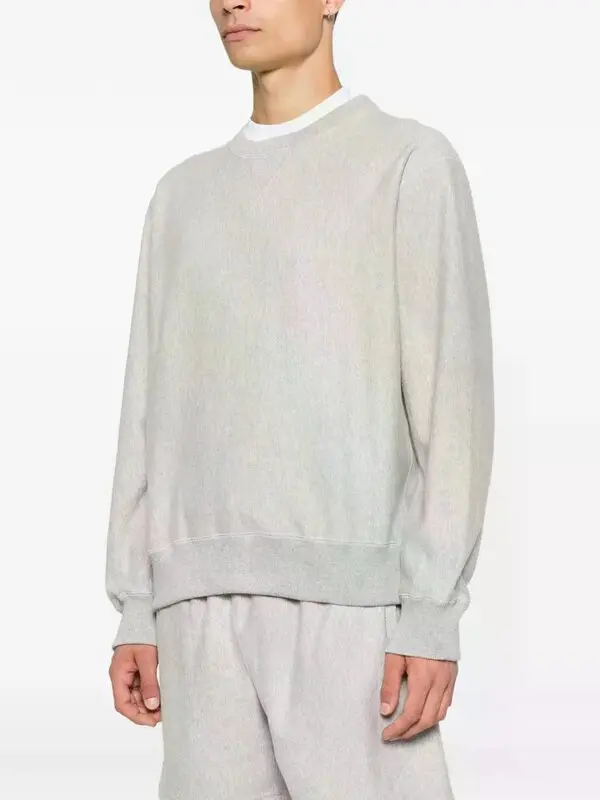 ROSA RUGOSA Crew-neck Ribbed-trim Sweathirt