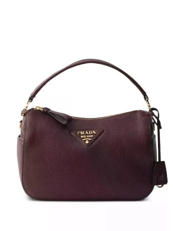 Prada Small Leather Bag - Red