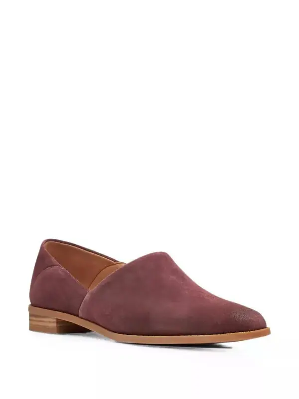 Clarks Pure Belle Suede Loafers