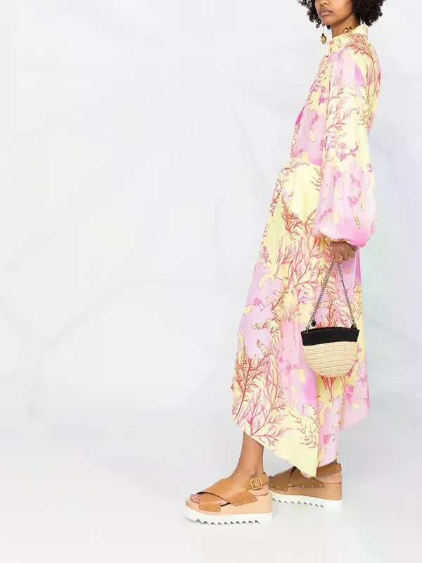 Stella McCartney Coral-print Maxi-dress