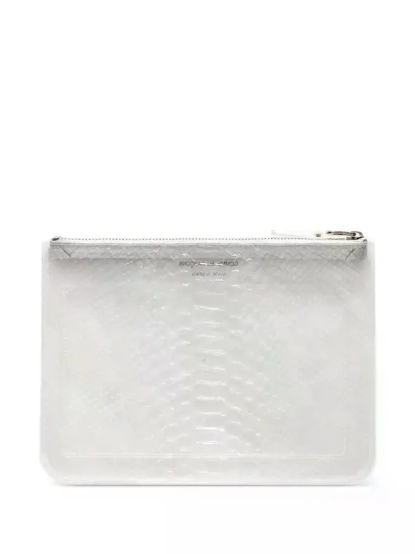 Comme Des Garçons Snakeskin-effect Wallet