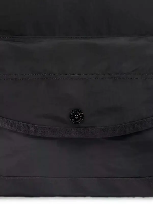 Stone Island Logo-embroidered Front-pocket Backpack