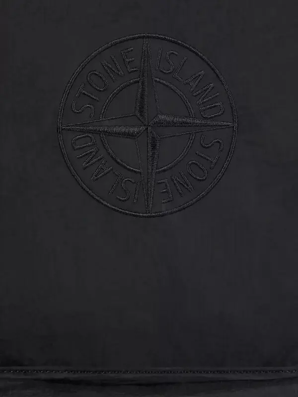 Stone Island Logo-embroidered Front-pocket Backpack
