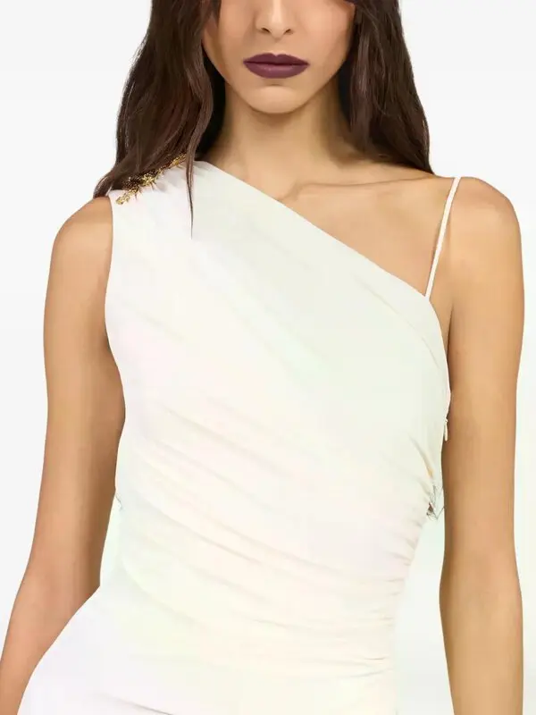 Roberto Cavalli One-shoulder Maxi Dress