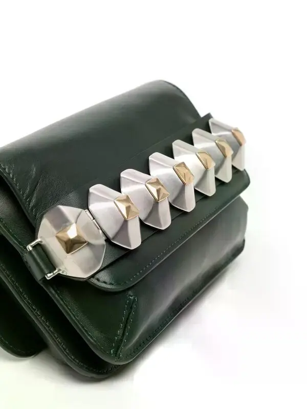 Ports 1961 Geometric-detail Leather Shoulder Bag