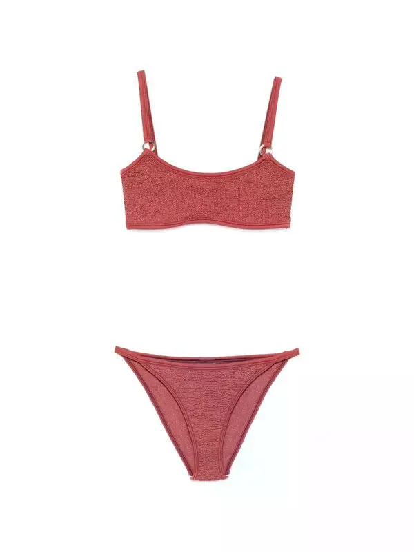 Hunza G Iris Ring-detail Bikini - Red