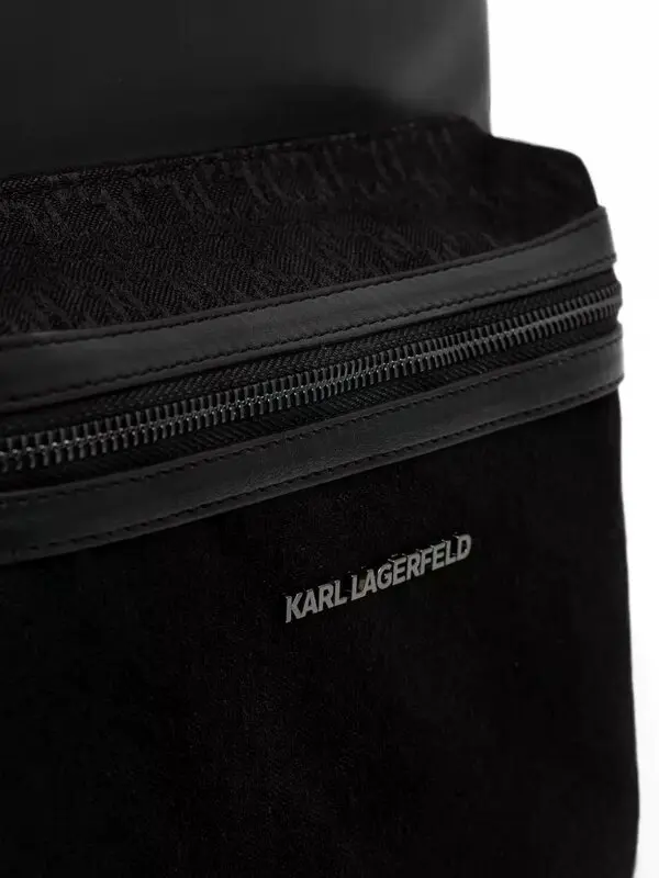 Karl Lagerfeld Logo-plaque Backpack